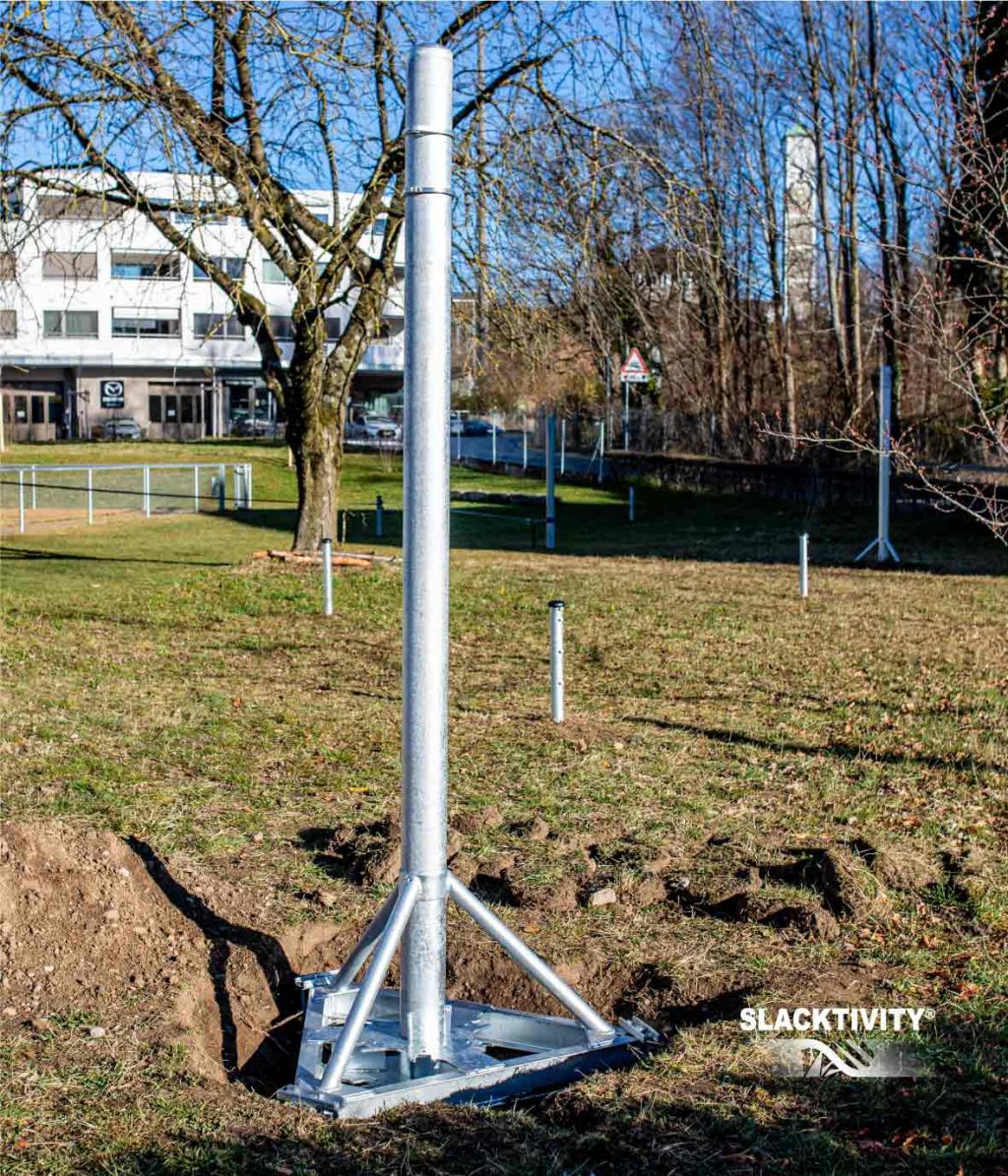 Slackline ohne Baum | SLACKTIVITY Slackline Shop Schweiz