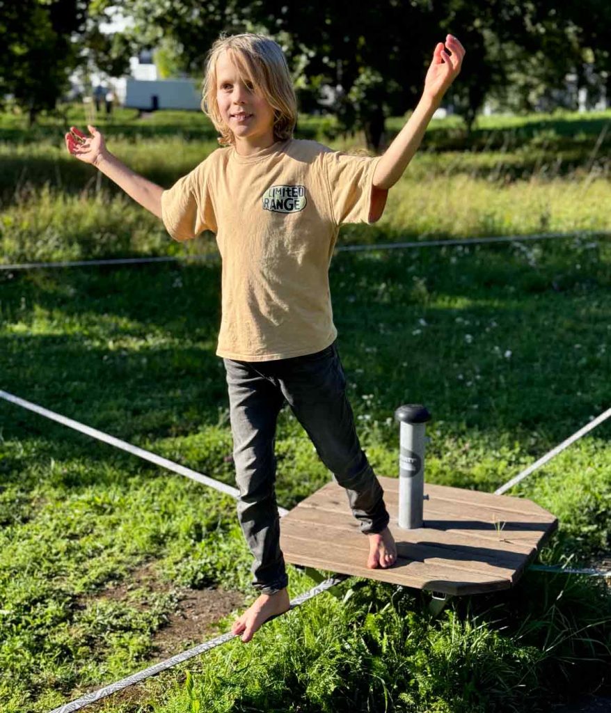 Plateforme de départ Slackline | Montage sur poteau - SLACKTIVITY ...